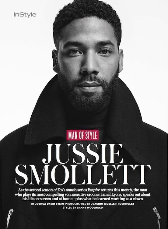 Sneak Peek: Jussie Smollett Smolders in New 'InStyle' Shoot