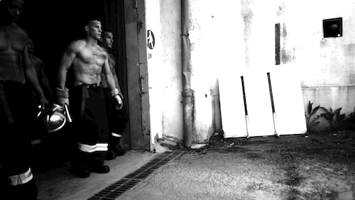 12 GIFs That Keep on Giving from the Très Sexy French Firemen Calendar