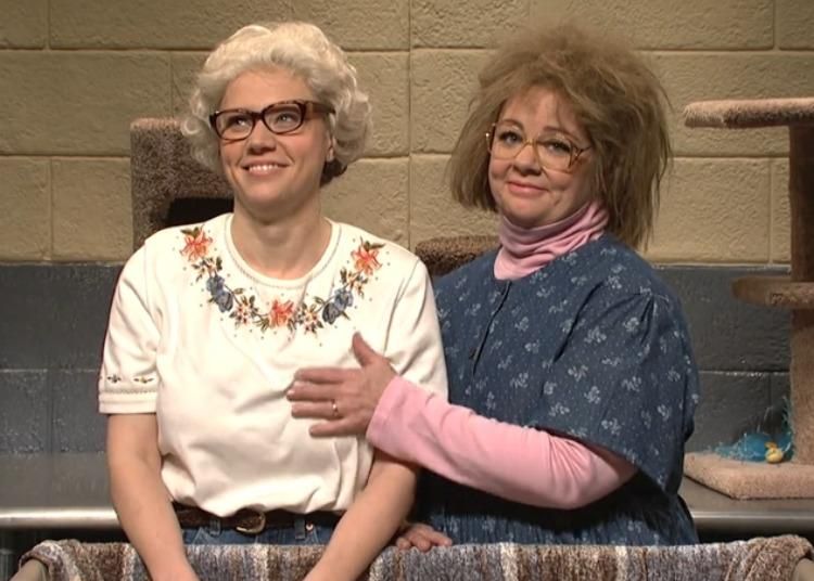 ICYMI: Kate McKinnon & Melissa McCarthy's Lesbian Cat Ladies on 'SNL'