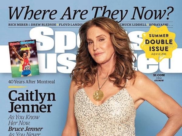 Caitlyn Jenner Covers 'Sports Illustrated' with Olympic Gold