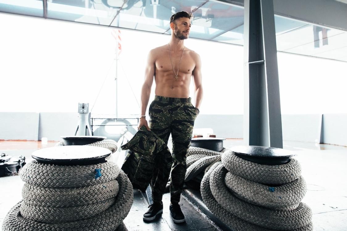 Models On Deck (and Disrobed) at the Intrepid