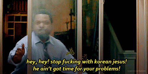 Merry Christmas to this Buff Jesus in South Korea