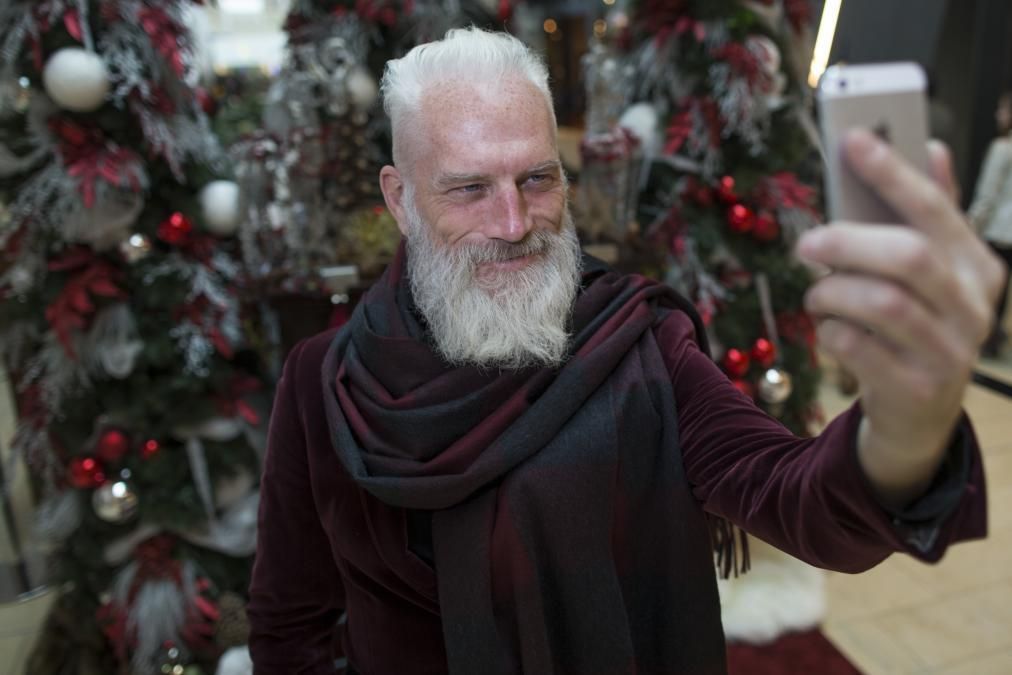 Meet Fashion Santa, Model Paul Mason
