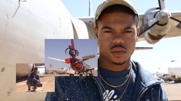 Rapper Taylor Bennett Models in Billionaire Boy's Club's Spring Lookbook