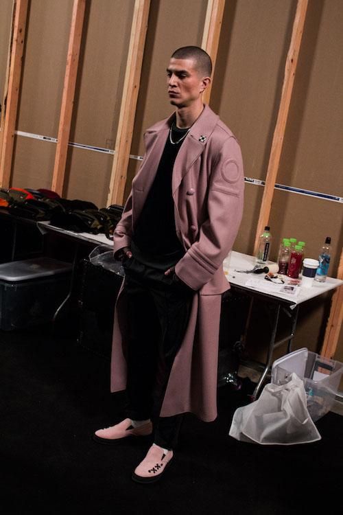 Backstage at Ovadia & Sons' Fall '17 Show With Lab Series