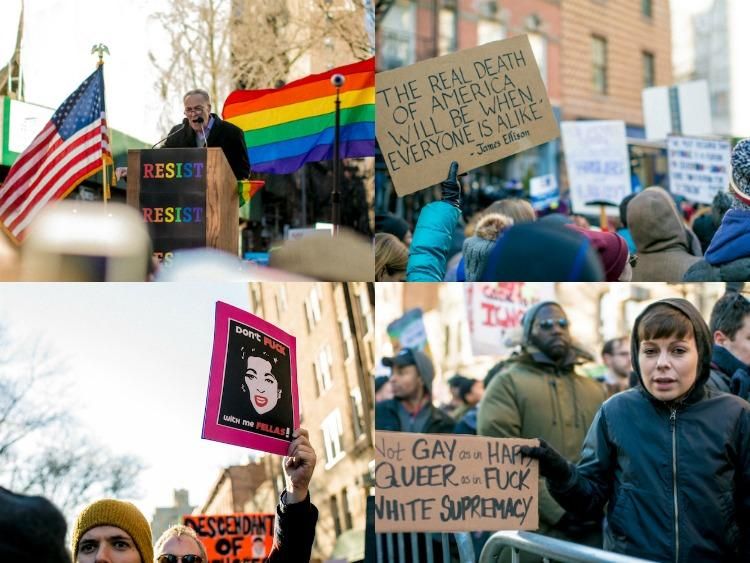 In Pictures: The LGBTQ Solidarity Rally at Stonewall