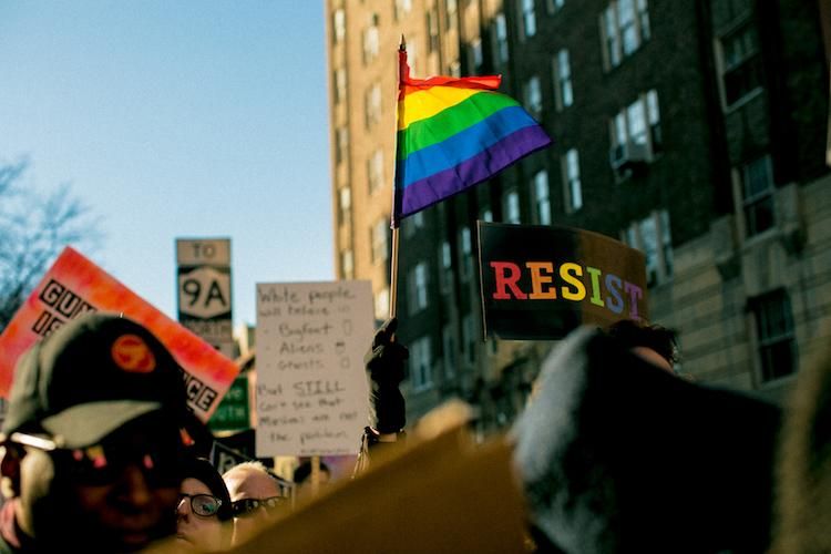 In Pictures: The LGBTQ Solidarity Rally at Stonewall