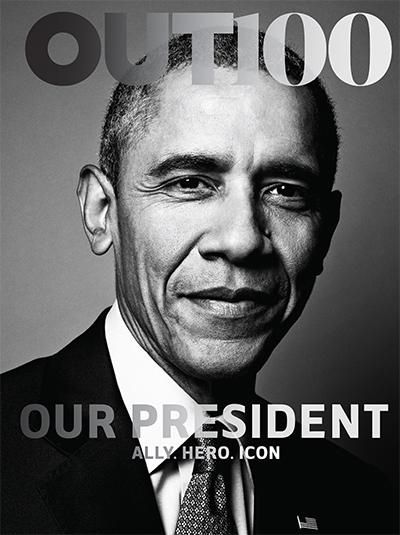 2016: Obama Makes History, Covers 'OUT'