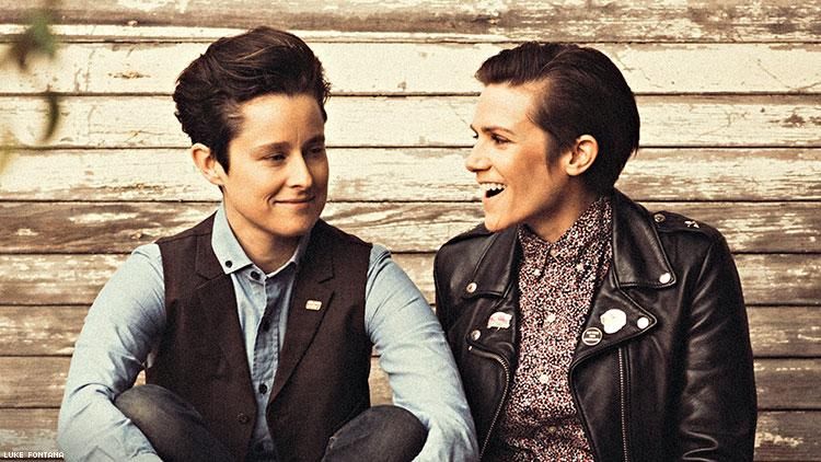 Cameron Esposito and Rhea Butcher Married Their Comedy Soul Mates
