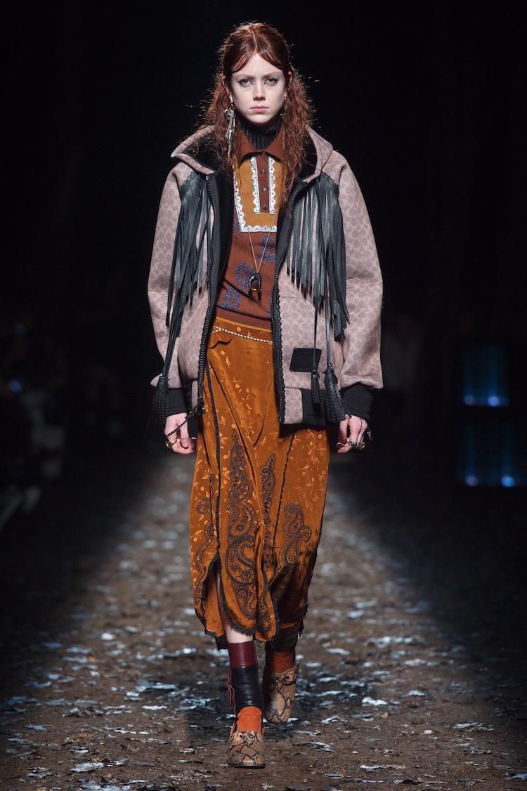 NYFW: Coach's Gothic Southwestern Fall 18 Runway Show