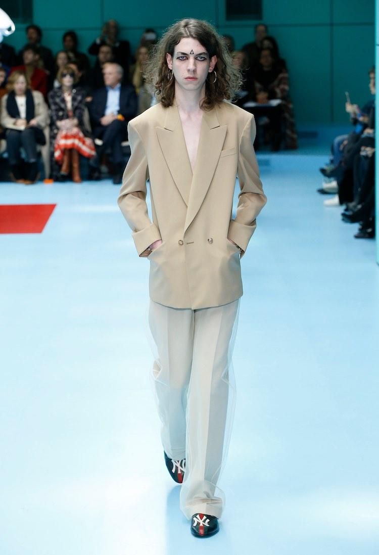 MFW: Gucci Dazzles Us Once Again With Feathers, Severed Heads, & Dragons