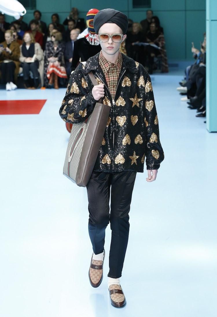 MFW: Gucci Dazzles Us Once Again With Feathers, Severed Heads, & Dragons