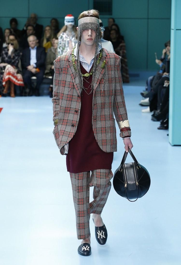 MFW: Gucci Dazzles Us Once Again With Feathers, Severed Heads, & Dragons