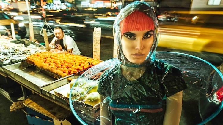 Garnet Rubio is 'Pleasure Bots's Futuristic Fluid Muse