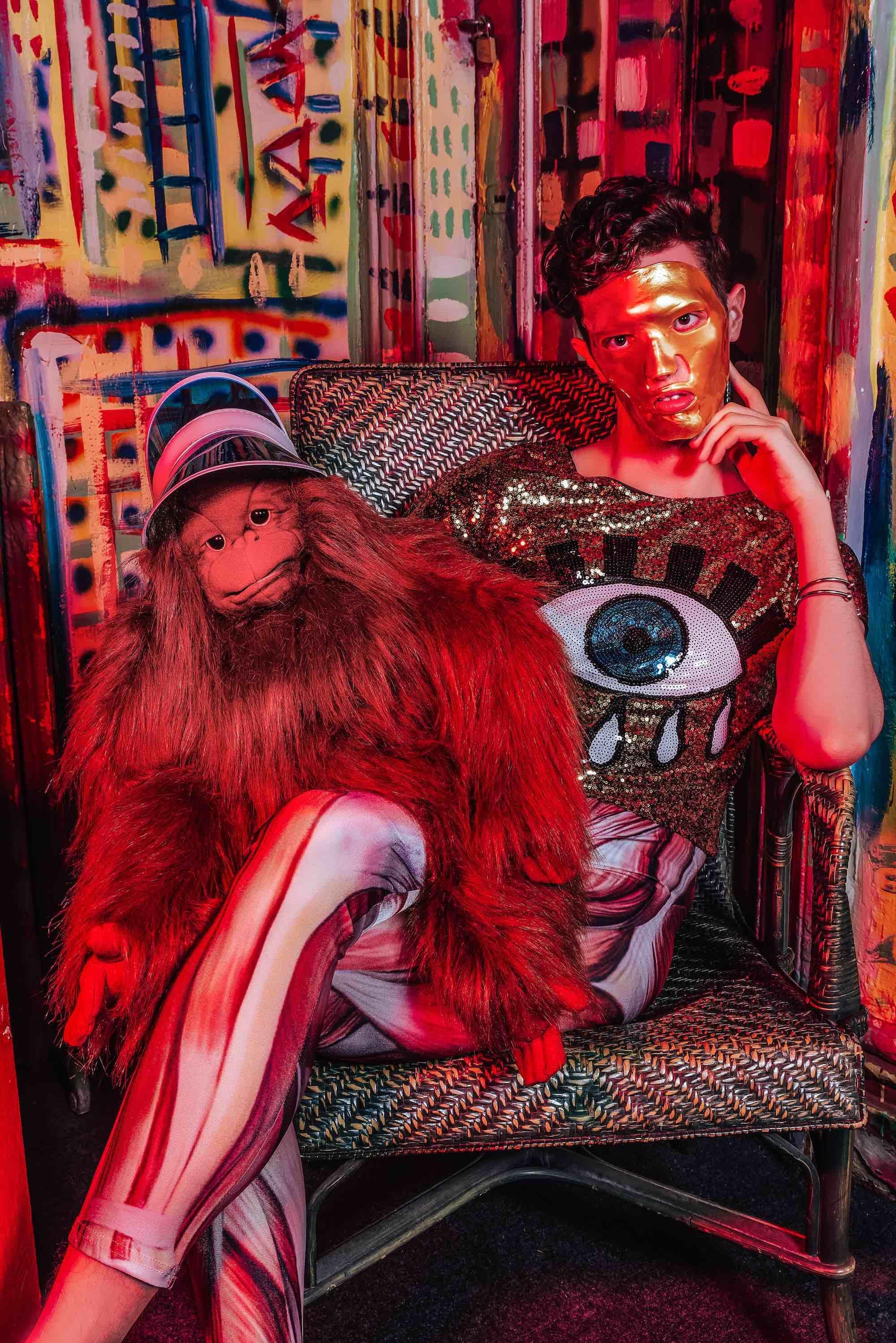 Garnet Rubio is 'Pleasure Bots's Futuristic Fluid Muse