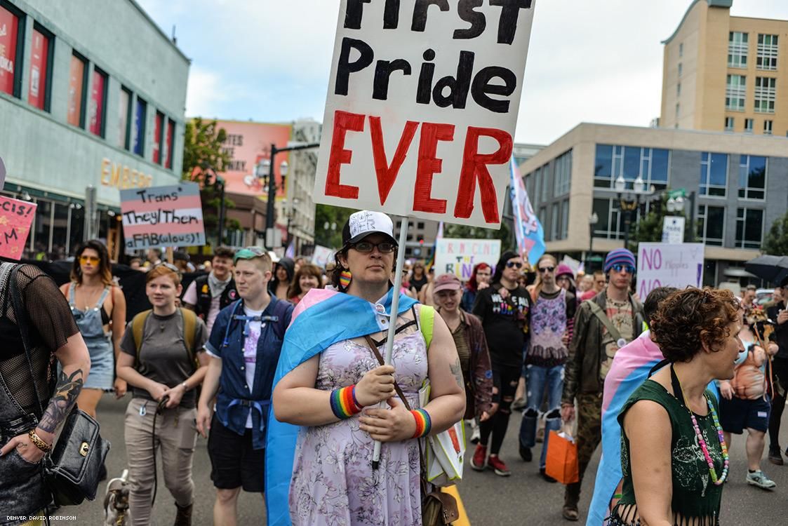 98 Photos of Trans Pride Power In Portland