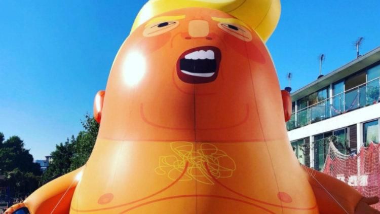 Trump Will Meet This Inflatable Baby Version of Himself in London