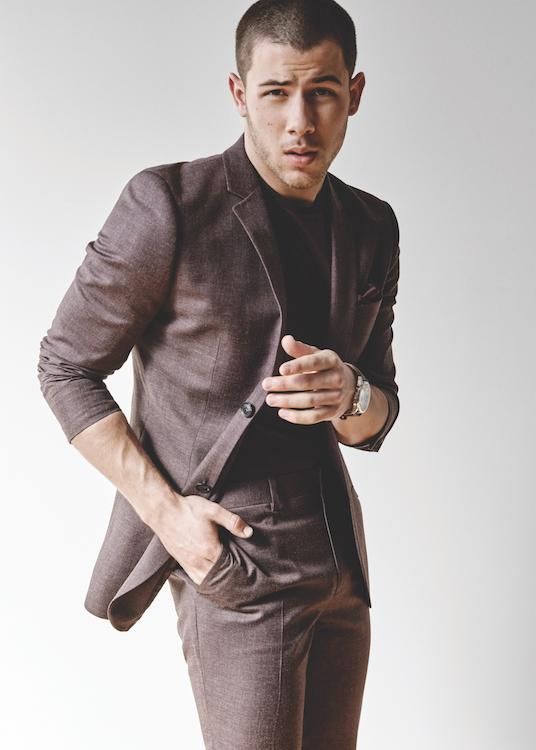 Swoon! Nick Jonas Models For Topman