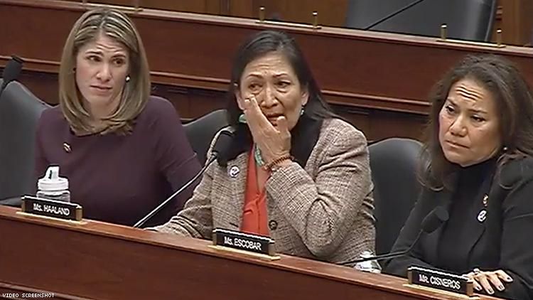 Watch Rep. Deb Haaland’s Tearful Plea Against the #TransMilitaryBan