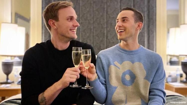 Here's How Adam Rippon & Fiancé JP Kajaala's Wedding Planning Is Going