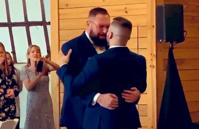 Pro Wrestler Mike Parrow Marries Longtime Boyfriend