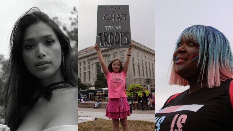 19 Powerful Portraits from the National Trans Visibility March