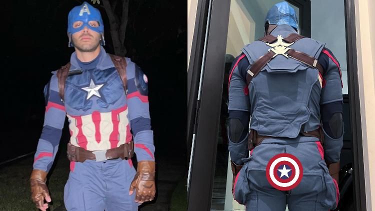 Prince Royce Showed Off His Ass in Cheeky Captain America Costume