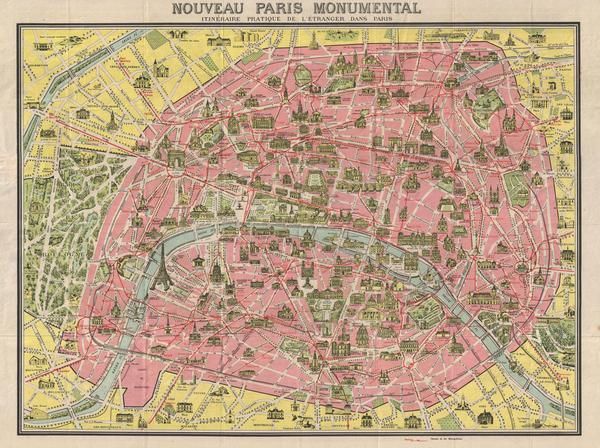 14 Paris Maps, Starting At 360 C.E.