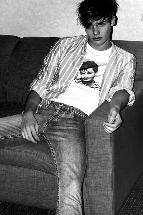 Model Watch: Ryan Frederick in 'The Champ'