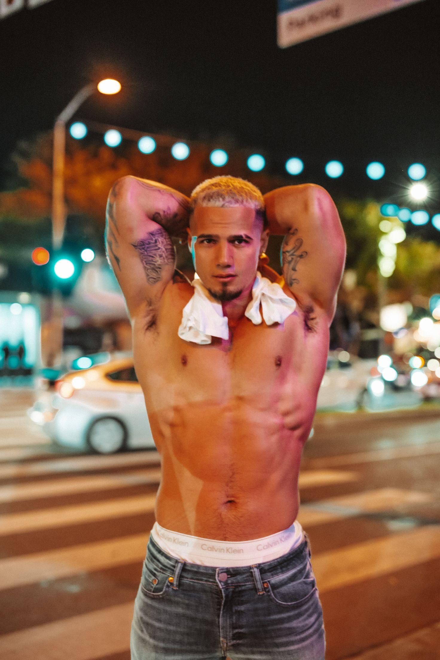 15 Pics of Hunky Model Jordan Torres Stripping Down in West Hollywood