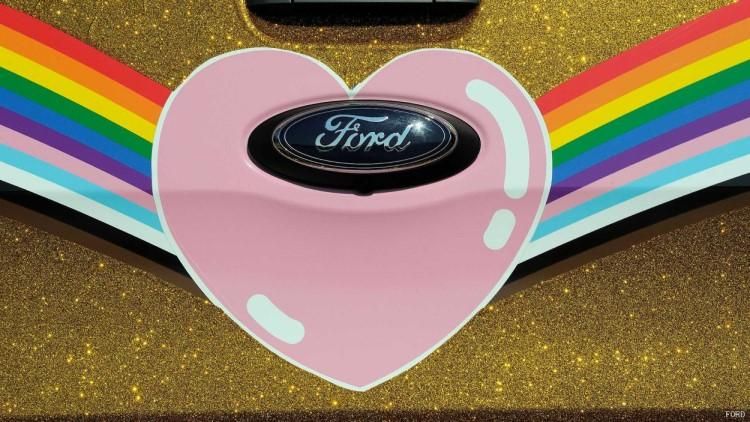 Ford Responded to Homophobia With a Very Gay Rainbow Truck