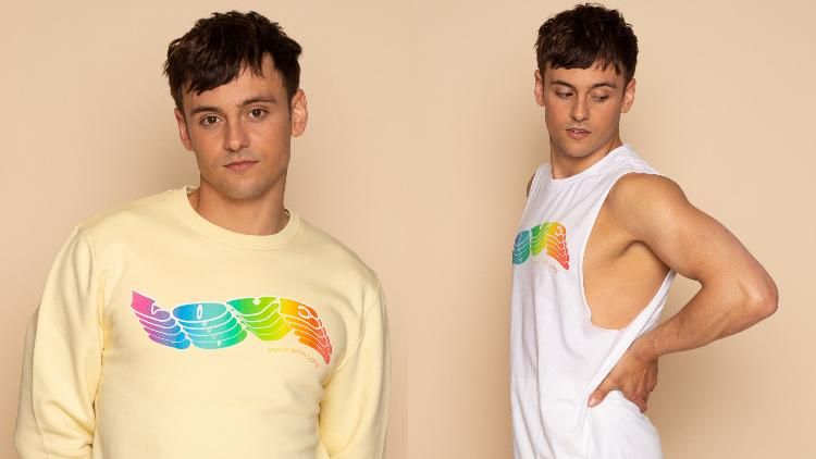 Tom Daley Just Launched a New Clothing Collection For Pride Month